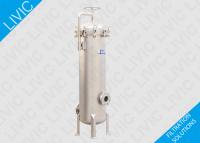 China Economical Cartridge Water Filter 0.6 / 1.0 MPa , High Performance Inline Water Filter for sale