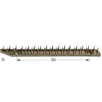China Yellow Stenter Machine Pin Bar Pin Plate Babcock Stenter Machine Spare Parts for sale