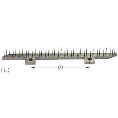 China Bruckner Stenter Pin Bar Pin Plate Nickel Plating for sale