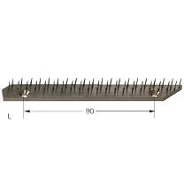 China Stainless Steel Stenter Pin Bar Brass Wakayama Pin Plate Copper Nickel Plating for sale
