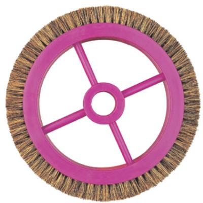 China Plastic Stenter Brush Wheel For Monfortz Textile Machinery for sale