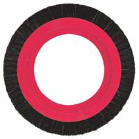 China PP/Aluminum Alloy Brush Wheel with Nylon/Hog Hair/Horse Hair for Stenter Machine Standard Size for sale