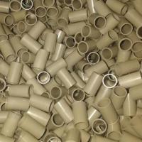 China Stenter Machine Spare Parts Carbon Peek Material Bush Black Yellow for sale