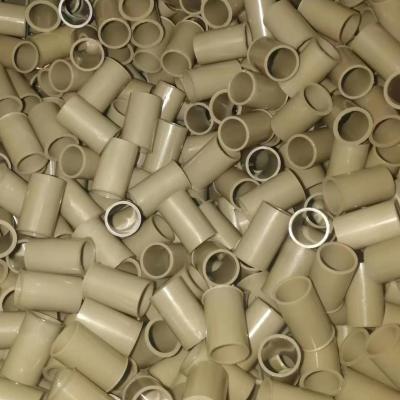 China Stenter Machine Spare Parts Carbon Peek Material Bush Black Yellow for sale
