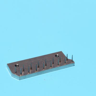 China Finishing Machine Part Pin Bar Stenter Pin Plate Santex Needle Plate 59mm Copper Plate for sale