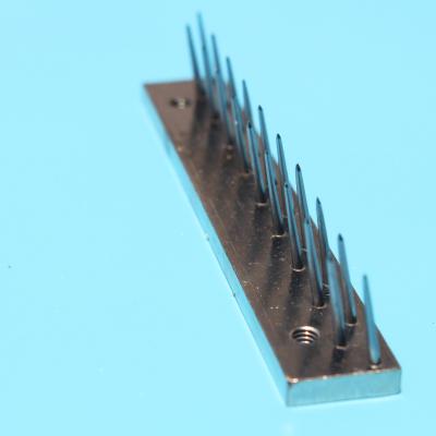 China Customized Pin Plate Pin Bar Stenter Machine Parts Compactor Machine Parts Thick Plate for sale