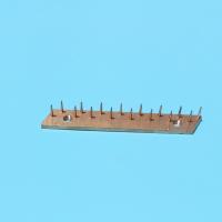 China Bruckner Fabric Finishing Machine Parts Stenter Pin Bar Pin Plate 0.99*13 Carbon Steel Needle V3M Needle for sale