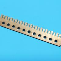 China Monforts Finishing Machine Parts Stenter Pin Bar Pin Plate Copper Material Carbon Steel Needle Standard Size for sale