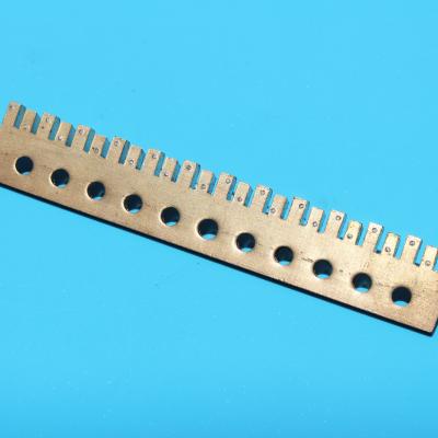 China Monforts Finishing Machine Parts Stenter Pin Bar Pin Plate Copper Material Carbon Steel Needle Standard Size for sale