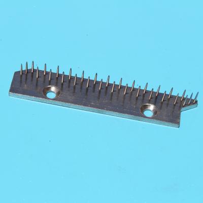 China Stenter Machine Parts Pin Bar Stentex Finishing Machine Parts Pin Plate Needle Plate 52mm Center Distance for sale