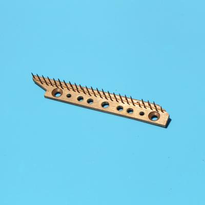 China Japan Hirano Finishing Setting Machine Parts Stenter Pin Bar Pin Plate Brass Plate Carbon Steel Needle for sale