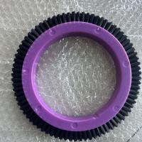 China Stenter Machine Parts Stentex Setting Machine Brush Wheel 122 Model Nylon Hair Purple Body for sale