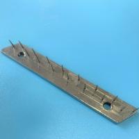 China Stenter Machine Parts Bruckner Stenter Pin Bar 58mm Center Distance Standard Brass Plate Customized Accepted for sale