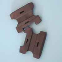 China Santex Stenter Compactor Machinery Spare Parts Sliding Pads Carbon Peek Material Copper Rivet for sale