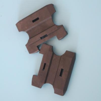 China Santex Stenter Compactor Machinery Spare Parts Sliding Pads Carbon Peek Material Copper Rivet for sale