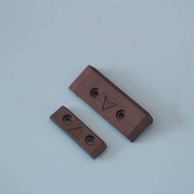 China Artos Stenter Parts Black Peek Carbon Material A Set Sliding pad Equipped Copper Rivet Standard for sale