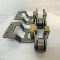 China Stenter Compactor Machine Parts Lafer Chain Link Copper Brass Pad Stainless Steel Material for sale