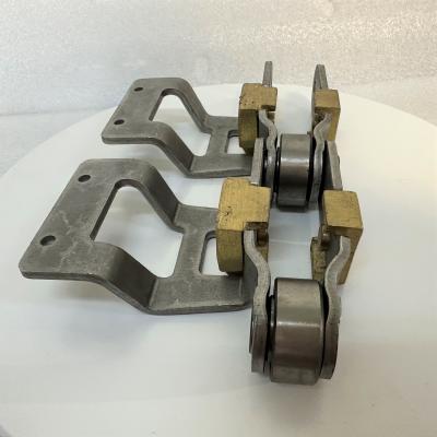 China Stenter Compactor Machine Parts Lafer Chain Link Copper Brass Pad Stainless Steel Material for sale