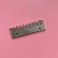 China Stenter Machine Spares Pin Plate Krantz Finishing Machine Parts Needle Plate Copper 20 pins for sale