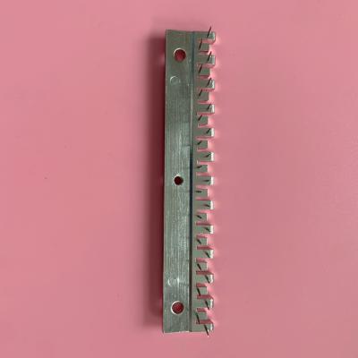 China Monforts Stenter Machine Parts Pin Plate Copper Carbon Steel Material Needle Nickel Plating for sale