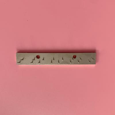 China Stenter Machine Parts Unitech Santa Lucia Finishing Machine Pin Plate Stainless Steel Needles for sale