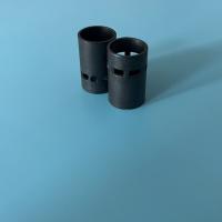 China Textile Machinery Ccomponents Stenter Machine Parts Wear-Resistant Sheet Monforts Bush Black Color Peek Material for sale