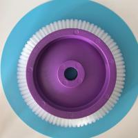 China Stenter Brush Wheel Monforts Finishing Machine Spares 22/26mm Inner Dia Purple Color Body for sale