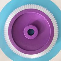 China Stenter Brush Wheel Monforts Finishing Machine Spares 22/26mm Inner Dia Purple Color Body for sale