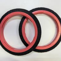 China Stenter Machine Parts Monforts Big Brush Bristle Material Tapered Pig Hair 220mm Outer Diameter for sale