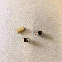 China Textile Machinery Components Monforts Stenter Machine Parts Peek Material Yellow Color Bush for sale