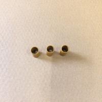 China Textile Machinery Components Monforts Stenter Machine Parts Peek Material Yellow Color Bush for sale