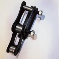 China Stenter Machine Parts Bruckner Stenter Horizontal Type Chain Link Black Color Steel Material for sale