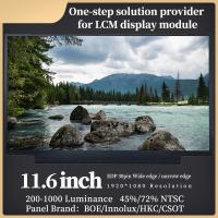 China ROHS ISO9001 11.6 LCD Screen 1920*1080 Resolution BOE LCD Panel for sale