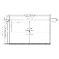 China High Brightness 1000 Nits 13.3 Lcd Screen Tft Module Fhd 1000/1 30 Pin for sale