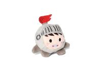 China Interactive Soft Durable Dog Toys Plush TPR Fairy Tale Warrior Dragon Shape 2.48 Inch for sale