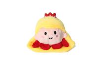 China Interactive Soft Durable Dog Toys Plush TPR Fairy Tale Warrior Dragon Shape 2.48 Inch for sale