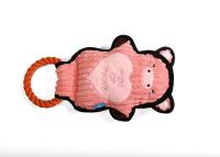 China 19X11cm Plush Squeaky Durable Dog Toys for sale
