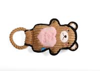 China 19X11cm Plush Squeaky Durable Dog Toys for sale