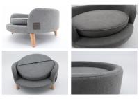 China 66x20cm Washable Dog Mattress Puppy Bed Cat Sofa House Pads Soft Round Cushion for sale