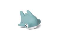 China Rubber Squeaky Dolphin Dog Toy 9cmx7cmx6cm for sale