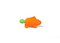 China 14.5x8cm Strong Chew Toys For Puppies Dogs Sound Fruits Vegetables Feeding Pet Bite Play for sale