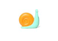 China Snail Ultra Durable Dog Toys For Small Dogs Puppy 10cmx5cmx7cm for sale