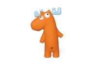 China 12x11cm Long Lasting Durable Rubber Puppy Teething Toys Animal Shape Grinding Teeth for sale