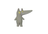 China 12x11cm Long Lasting Durable Rubber Puppy Teething Toys Animal Shape Grinding Teeth for sale