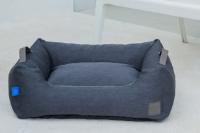 China Durable Machine Fluffy Washable Dog Bed For Small Dogs Waterproof Outdoor for sale