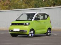 China Wuling Airbag Mini Electric Car Hatchback 100km/H 4 Seats Lithium Battery for sale