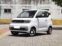 China Wuling Airbag Mini Electric Car Hatchback 100km/H 4 Seats Lithium Battery for sale