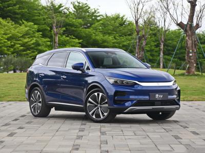 China Tang BYD New Energy Vehicles 635Km 4 Wheel Durable Electric Passenger Car for sale
