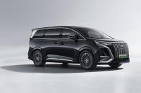 China 180km 7 Seat MPV Electric Car Tengshi D9 970 All Wheel Drive Plug In Hybrid SUV for sale