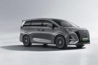 China 180km 7 Seat MPV Electric Car Tengshi D9 970 All Wheel Drive Plug In Hybrid SUV for sale